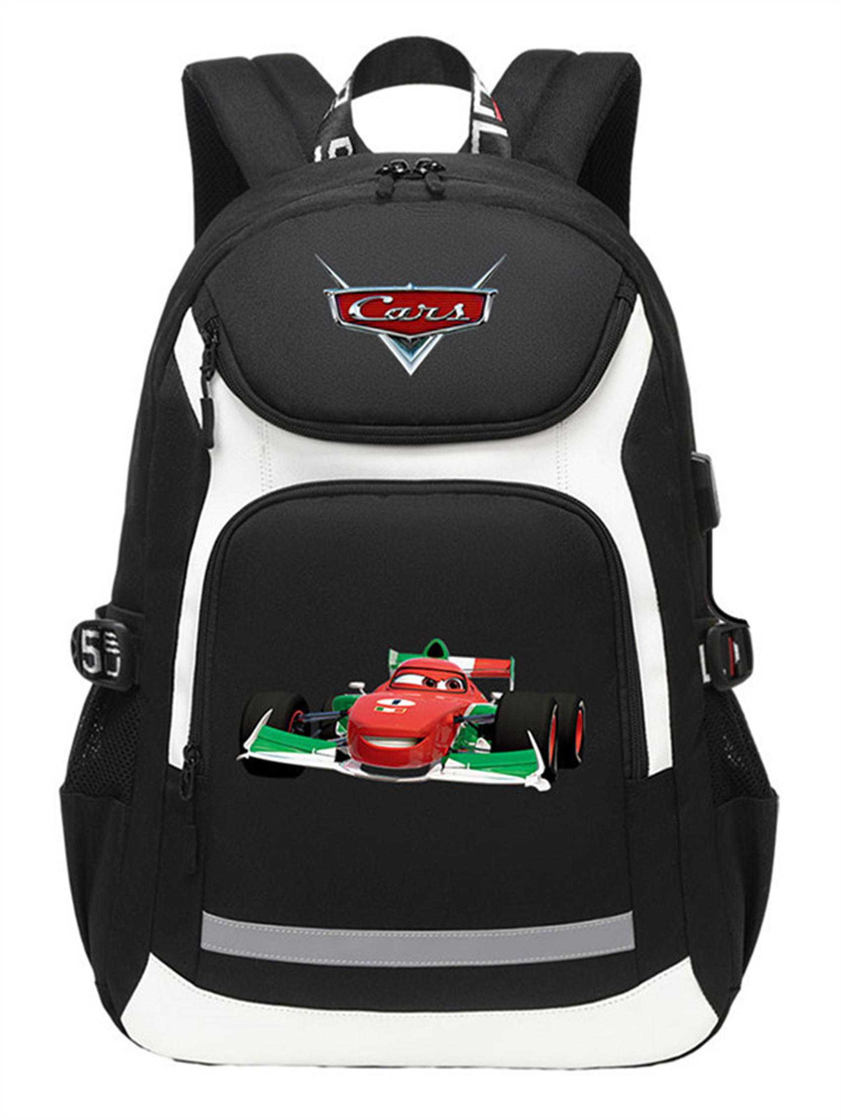 Classic Cars Backpack Teen Lightweight Daily Book Bag Funny Cartoon ...