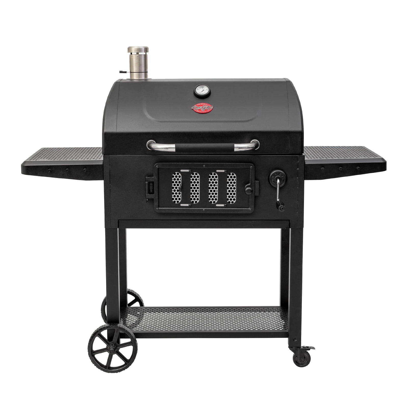 Classic Cart-Style BBQ Charcoal Grill, 810 Sq In of Grilling Space ...