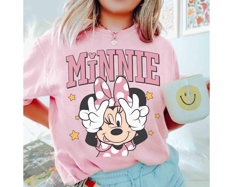 Classic Cartoon Besties Vacation Shirt Minnie Girls Matching Trip Theme ...
