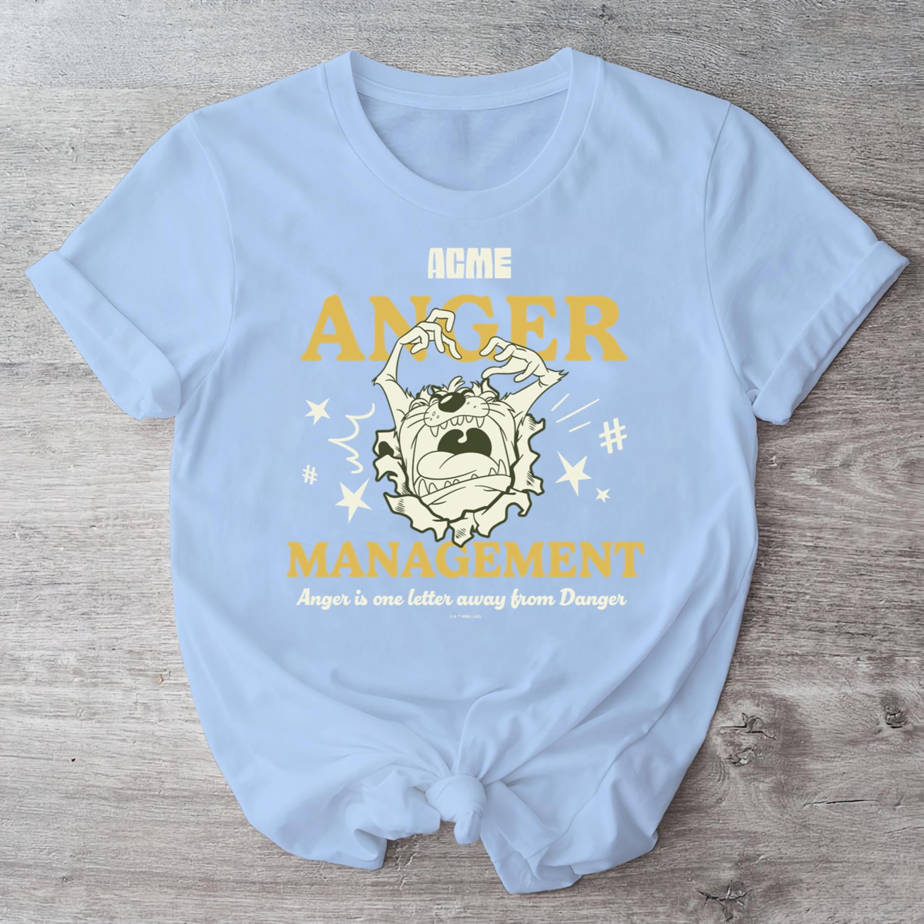 Classic Cartoon Chaos Style Shirt, Funny Anger Management Retro Tee S ...