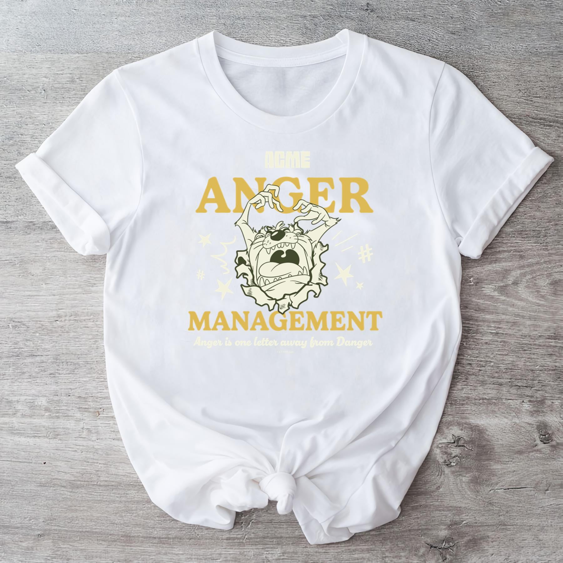 Classic Cartoon Chaos Style Shirt, Funny Anger Management Retro Tee S ...