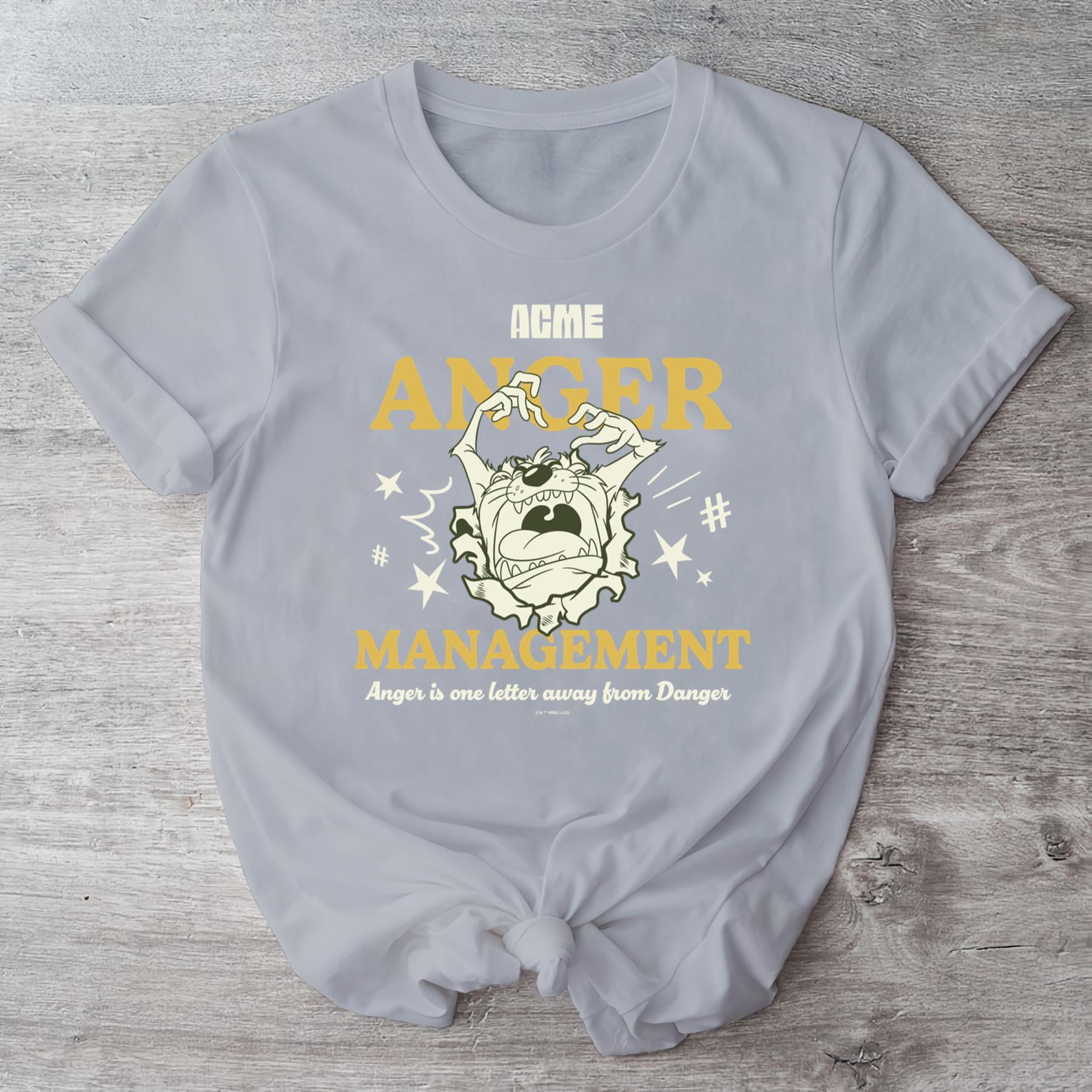 Classic Cartoon Chaos Style Shirt, Funny Anger Management Retro Tee S ...