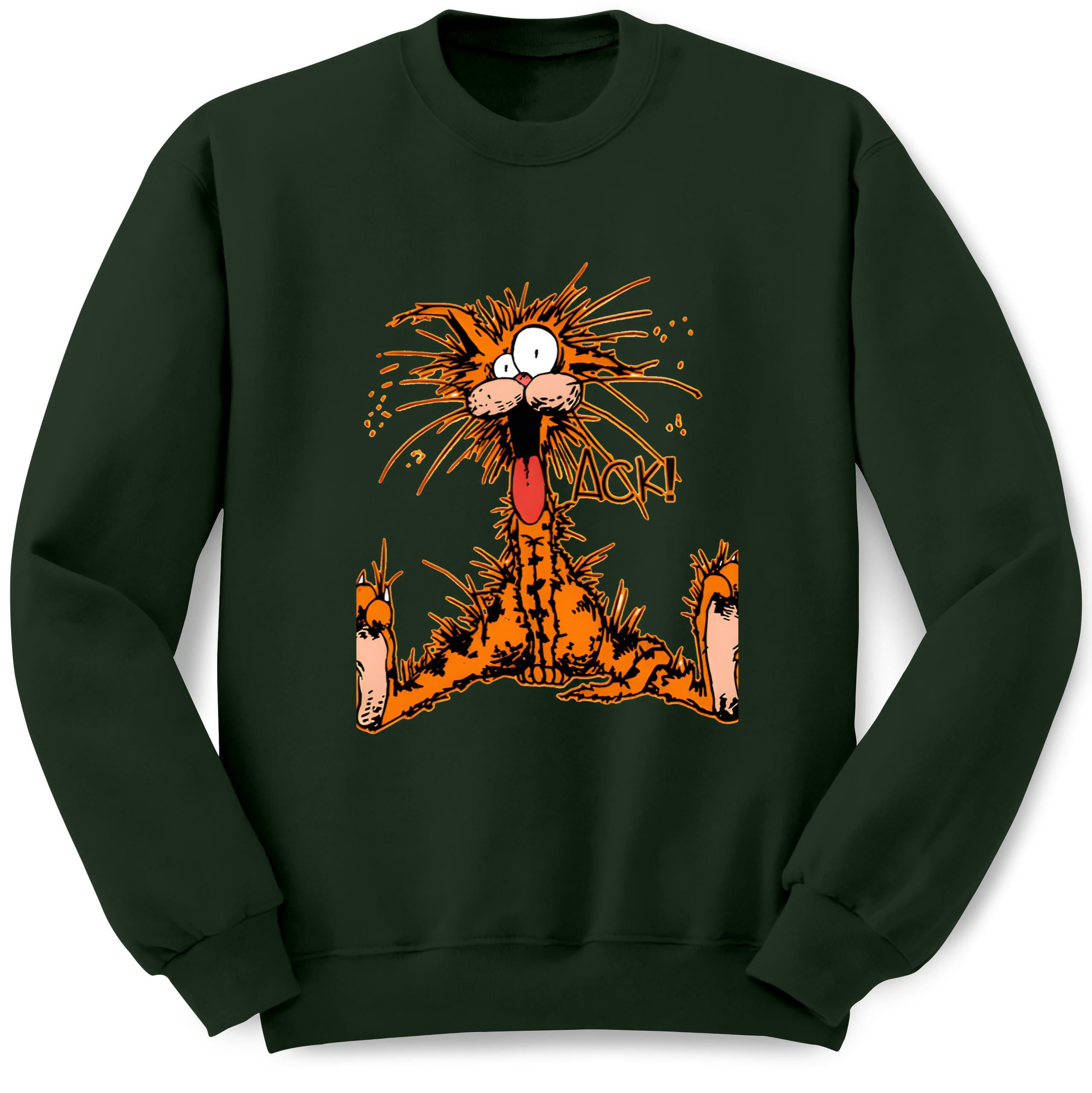 Classic Cartoon Character Tee, Bill Cat Fun Shirt - Walmart.com
