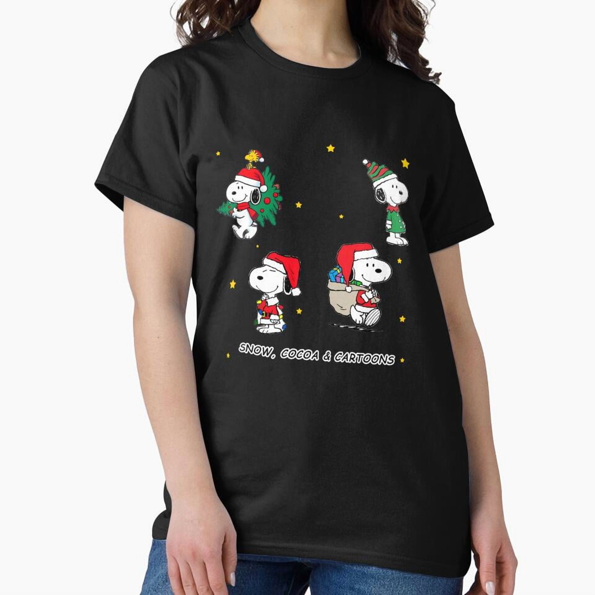 Classic Cartoon Christmas Aesthetic Funny Nostalgic Holiday H4554 T-Shirt, for Men and Women, Up ...