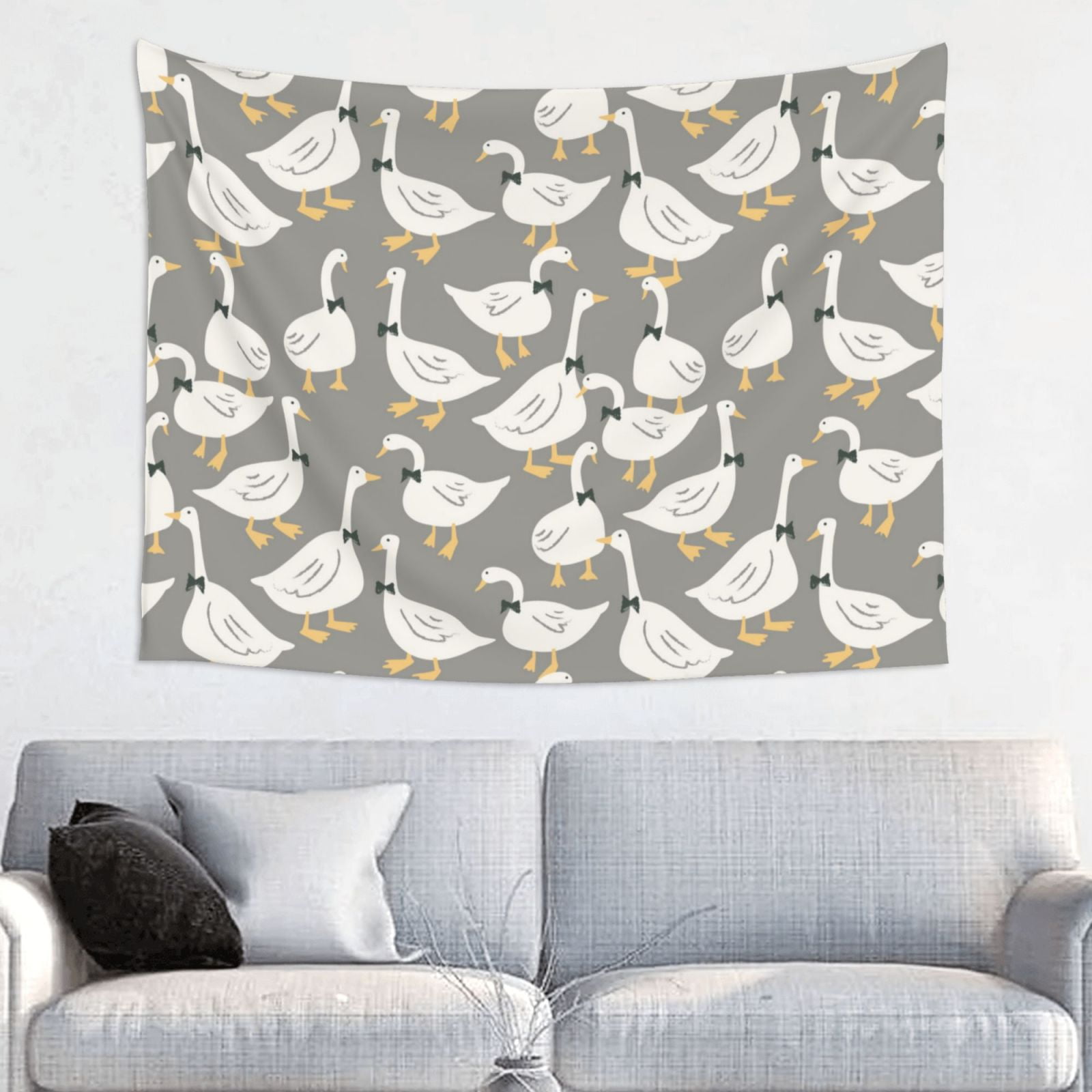 Classic Cartoon Cute Duck Tapestry Home Decor Tapestry Wall Hanging ...