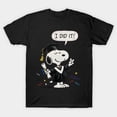 Classic Cartoon Dog Layout Retro Style Class Of 2026 Theme Tee T-Shirt ...