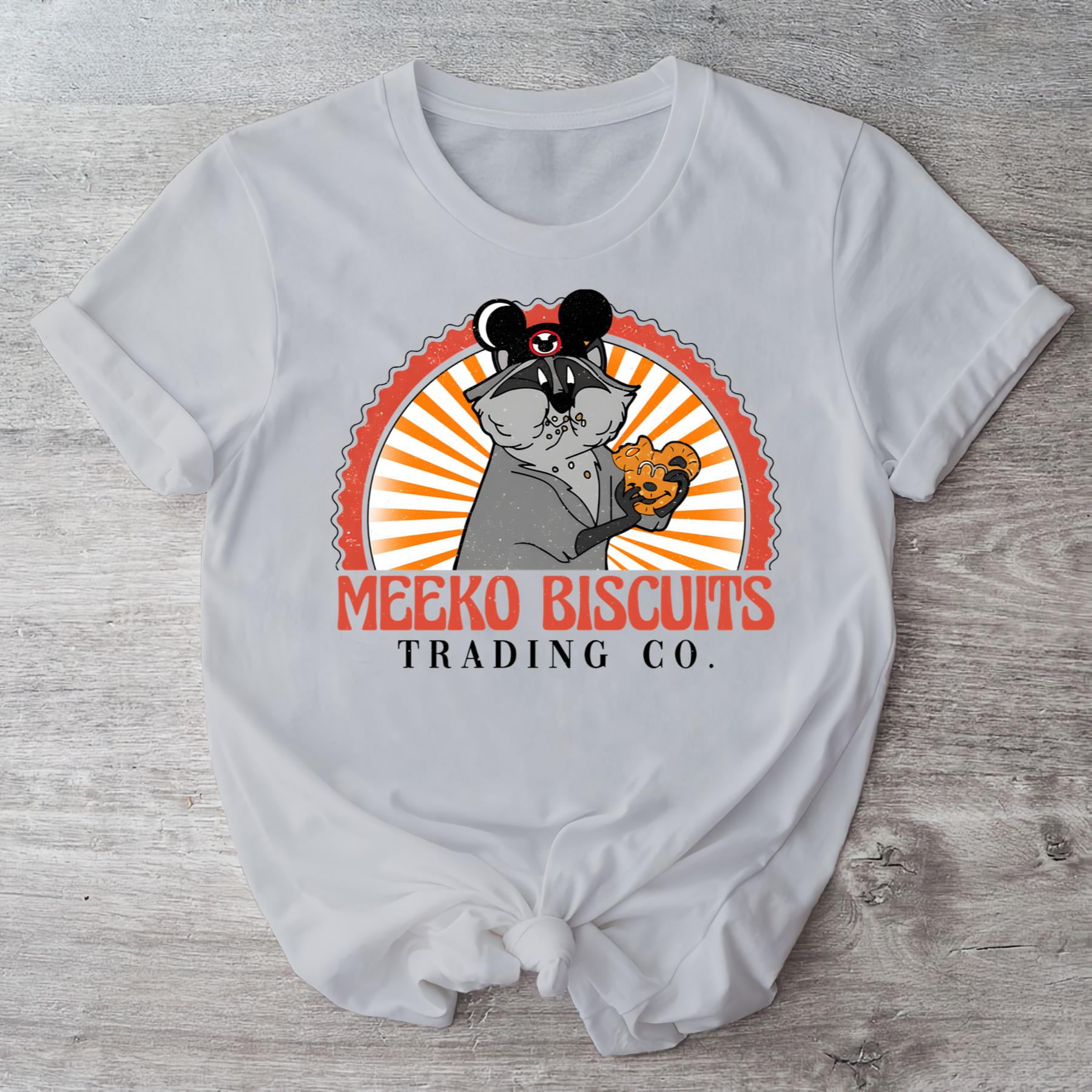 Classic Cartoon Meeko Biscuits Trading Co Shirt, Family Matching Theme ...