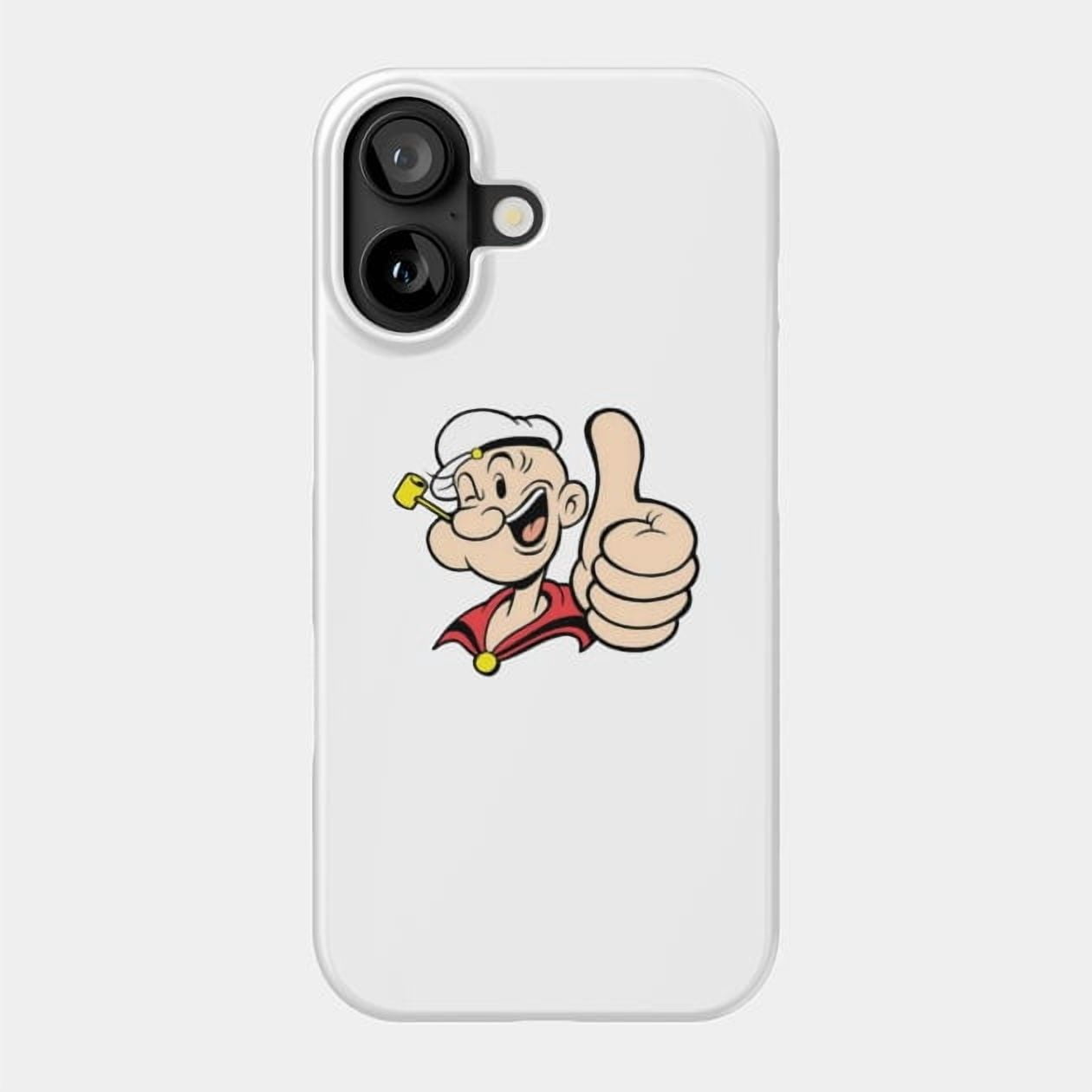 Classic Cartoon Sailor Man with Anchor Tattoo Case for Apple iPhone 11 ...