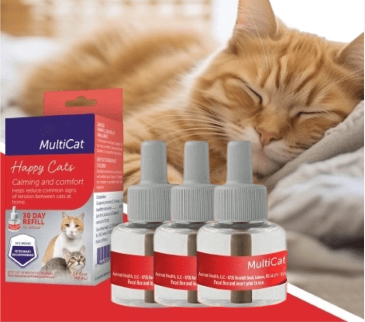 Classic Cat Calming Refill Each 1.6 fl oz (48ml) 30-day Refill 3 Pack ...