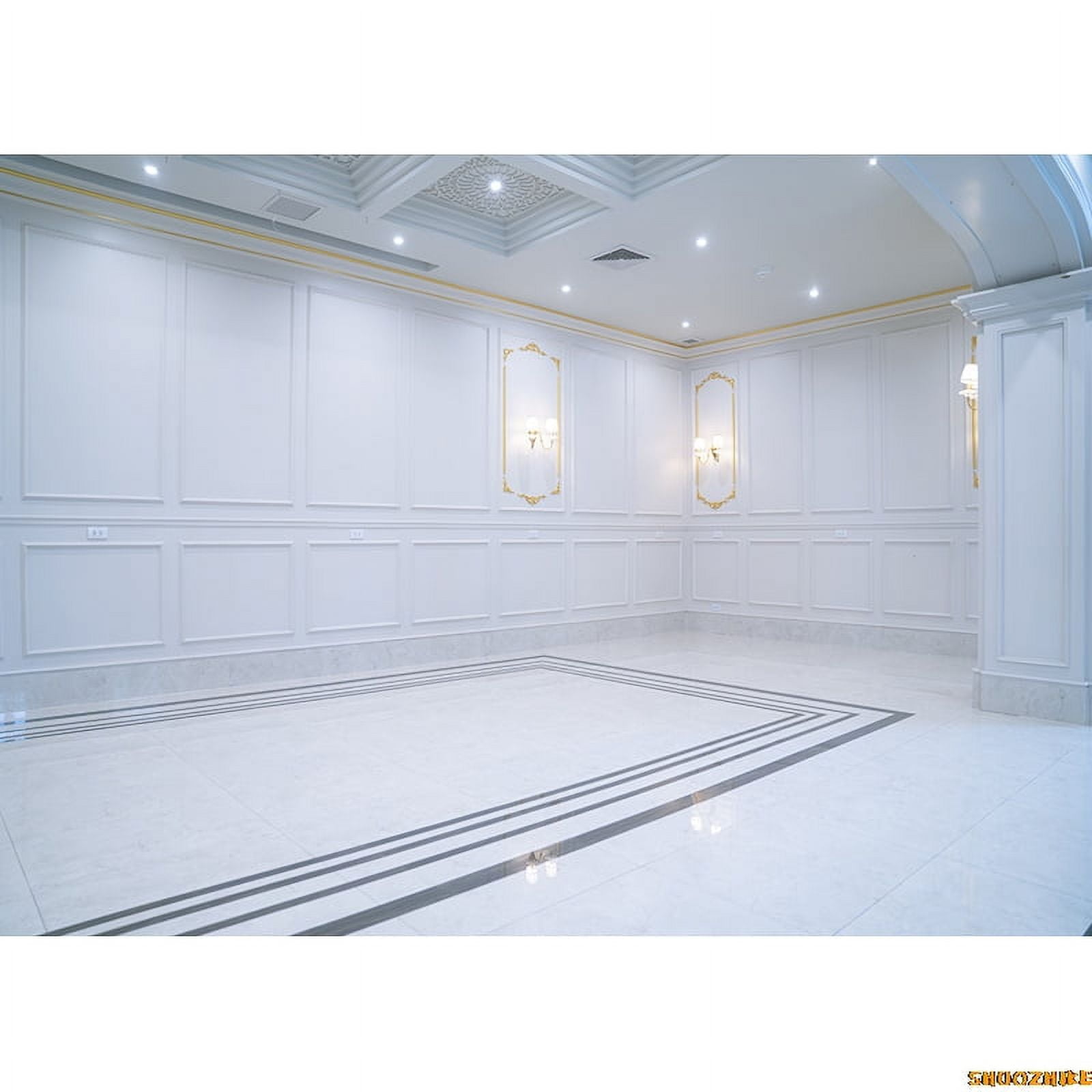 Classic Ceiling And Home r Empty Room Photography Backdrops Props Wall Cabinets Indoor Window ...