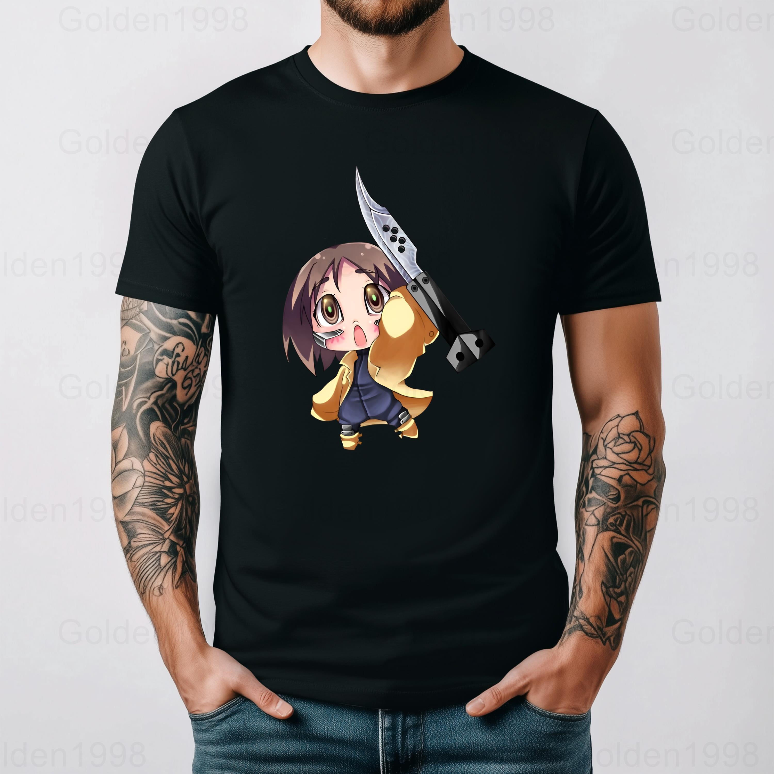 Classic Character Animated Chibi Gally Funny Gifts Boys Girls Graphic ...