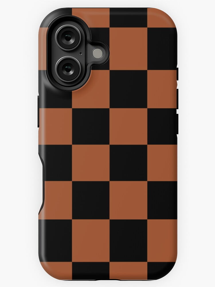 Classic Checkerboard Geometric Check Style iPhone Case 11 12 13 14 15 ...
