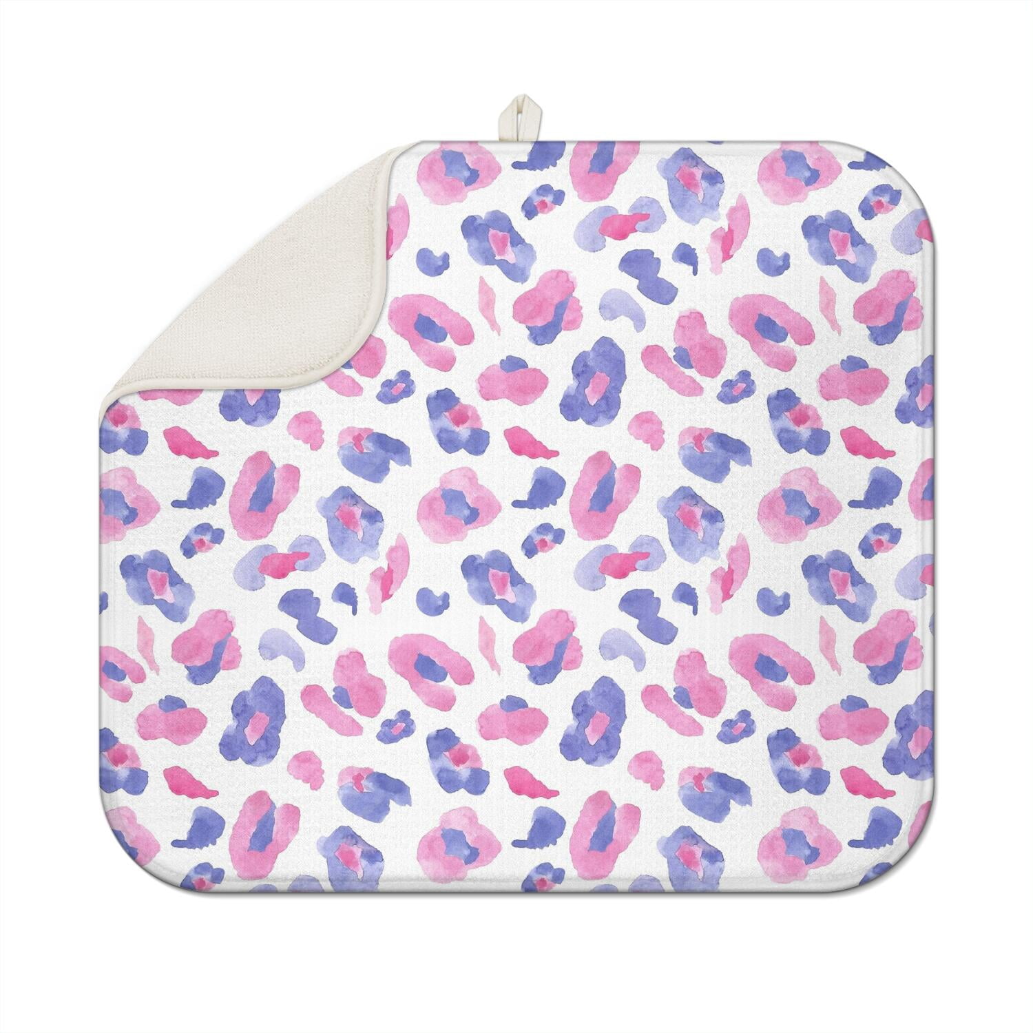 Classic Cheetah Spots Dish Mat – Timeless Leopard Print Design for ...