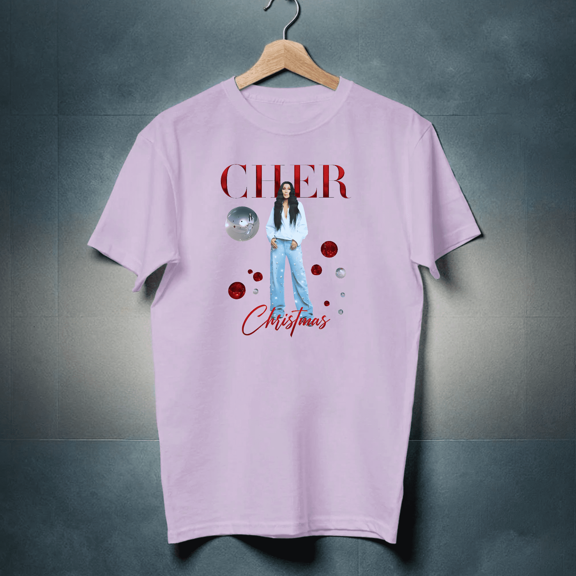 Classic Cher christmas Unisex Men S-5XL Shirt 7D687 - Walmart.com