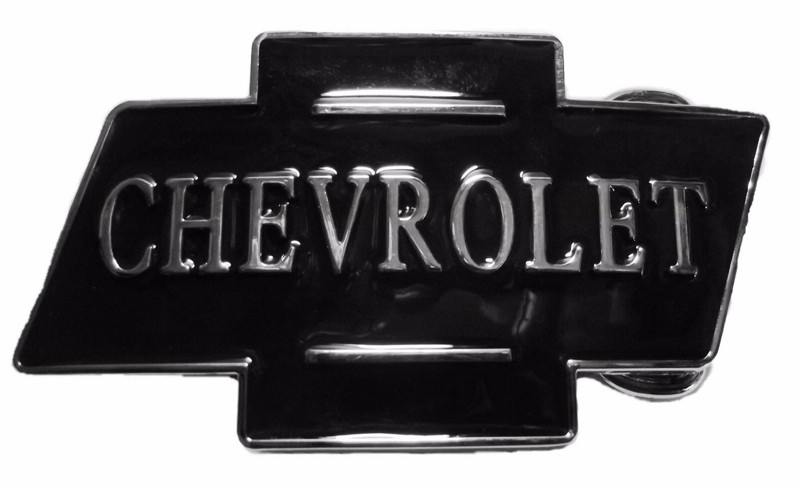 Classic Chevrolet Logo Metal w/ Enamel Belt Buckle - Walmart.com