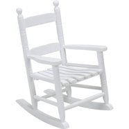 Jack Post Small Child Size White Rocking Chair, Classic Wooden Youth ...