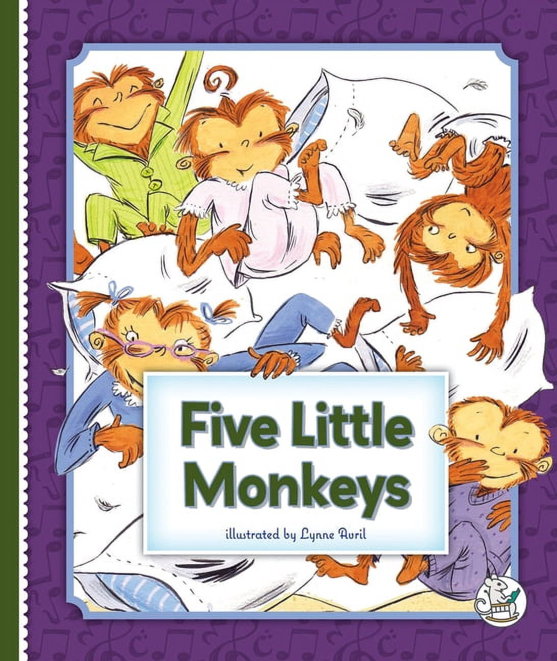 Classic Children's Songs Five Little Monkeys, (Hardcover) - Walmart.com