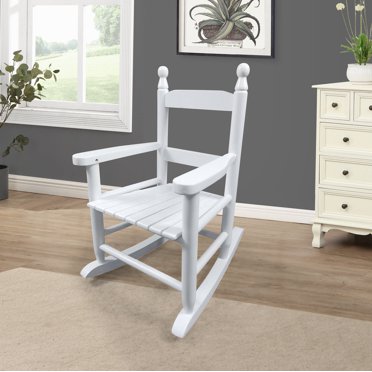 Jack Post Small Wooden Rocking Chair for Children Ages 1-3, Indoor ...