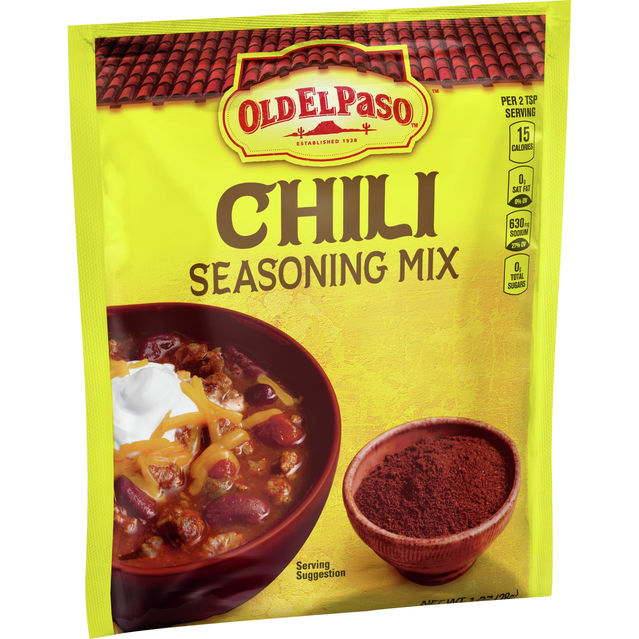 Classic Chili Seasoning by Old El Paso – 1 oz Packet - Walmart.com