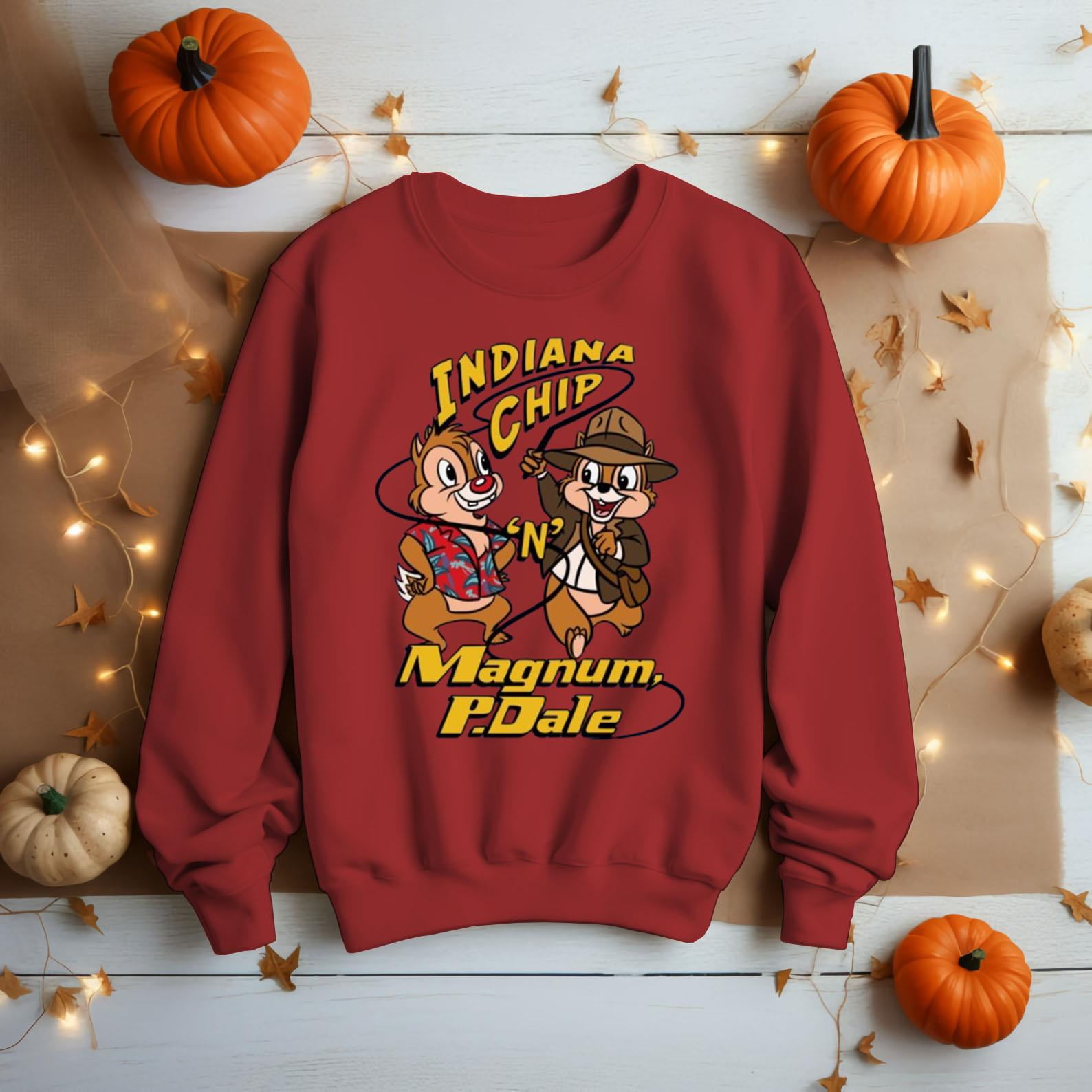 Classic Chipmunk Duo Shirt, Fun Exploration Cartoon Style-C - Walmart.com