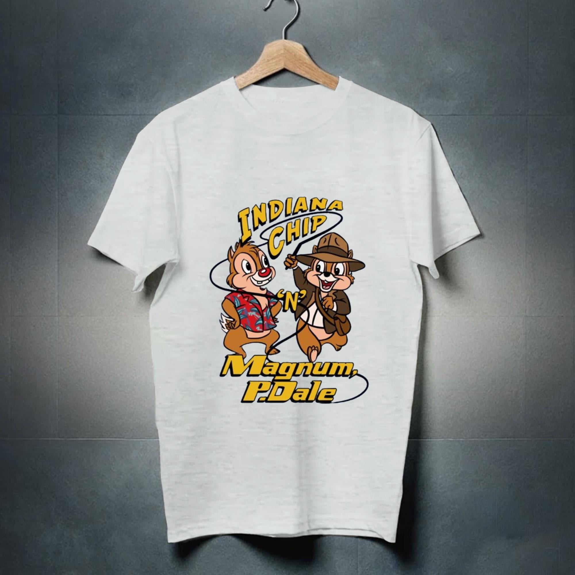 Classic Chipmunk Duo Shirt, Fun Exploration Cartoon Style-C - Walmart.com