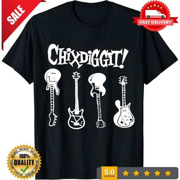 Classic Chixdiggit punk Black Color Full Size S To 4XL t shirt Adults ...