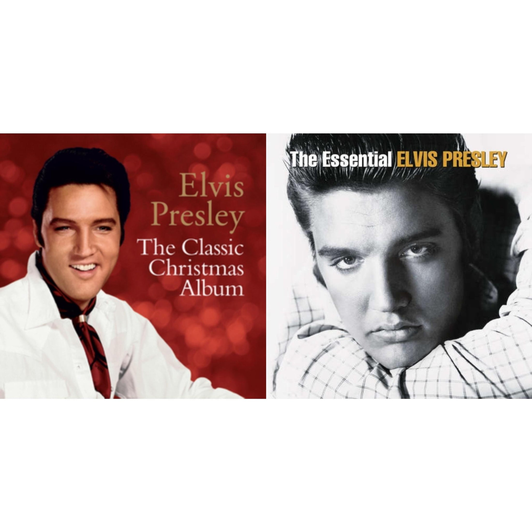 Classic Christmas Album & Essential Elvis Presley [LP Vinyl Bundle ...