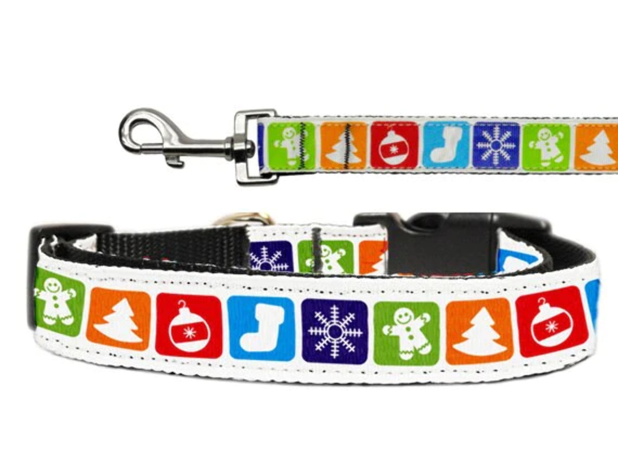 Mirage Pet Classic Christmas Nylon and Ribbon Collars Small - Walmart.com