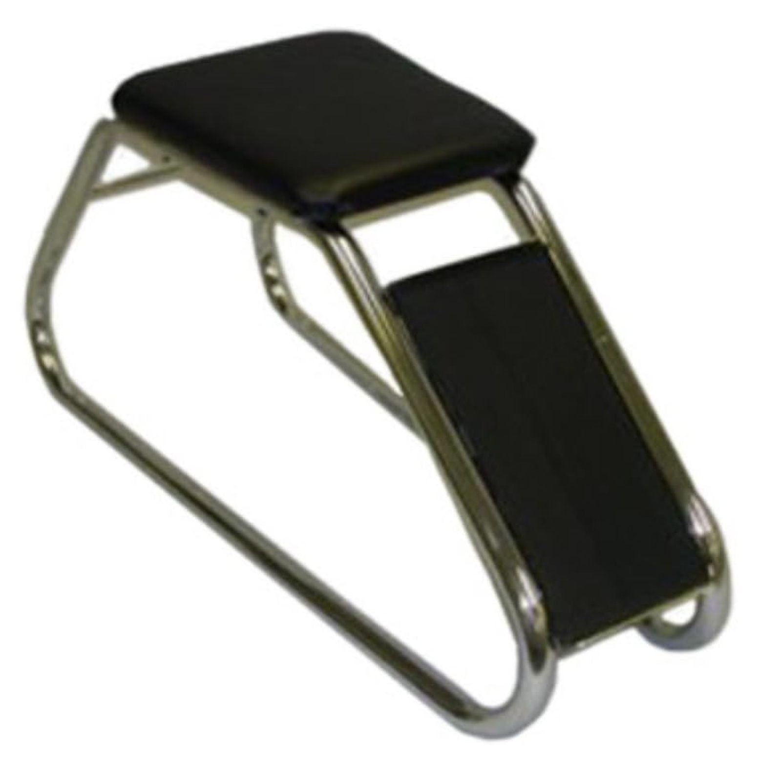 Classic Chrome Shoe Fitting Stool with Padded Seat - Walmart.com