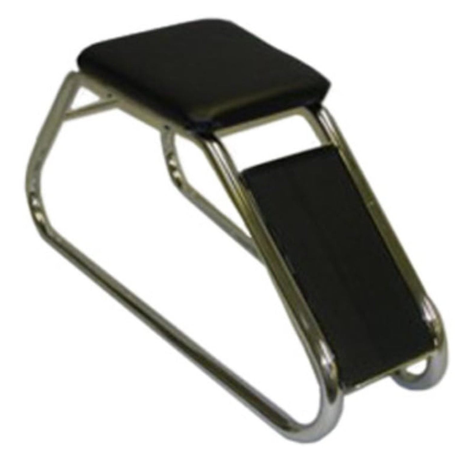 Classic Chrome Shoe Fitting Stool with Padded Seat - Walmart.com