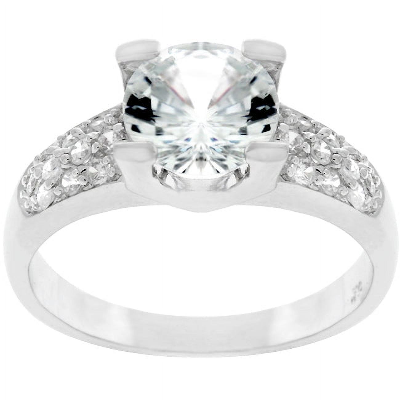 Classic Clear Engagement Ring - Walmart.com