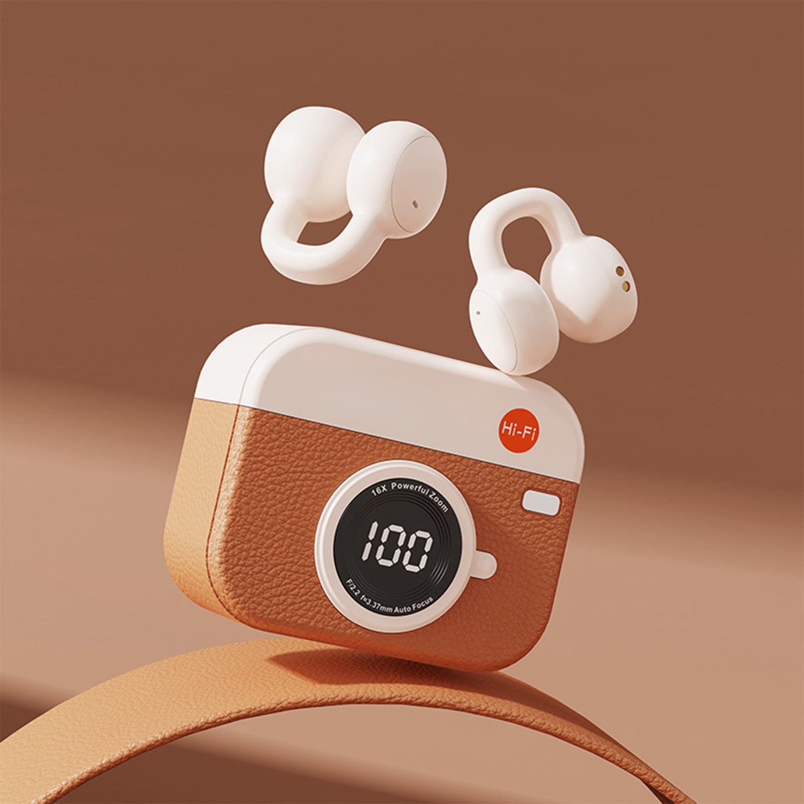 Classic Clip On Bluetooth Headphones, Non In Ear Wireless Earphones ...