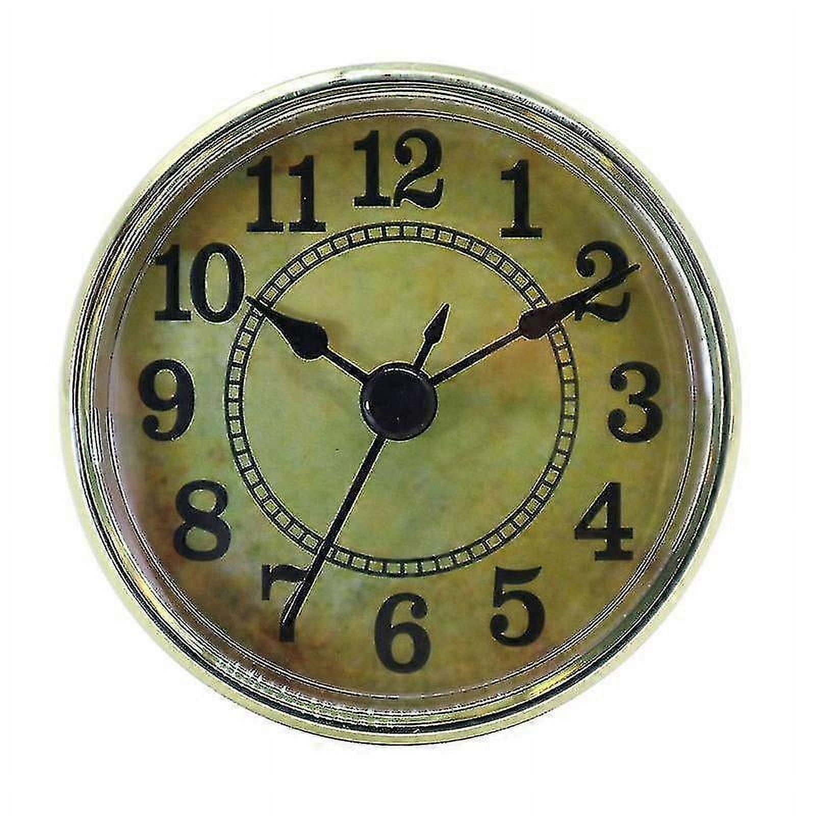 Classic Clock Craft Insert Clocks Movement Quartz Diameter 70mm Number ...