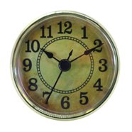 Walnut Hollow Clock Movement with Hands & Numerals for 3/8-inch Thick ...
