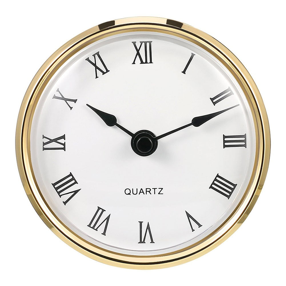 Classic Clock Craft Insert Clocks Movement Quartz Diameter 80mm Number ...
