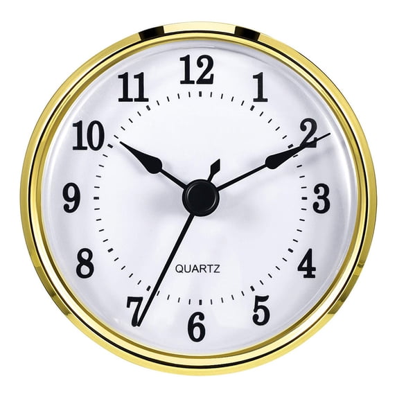 Classic Clock Craft Insert Clocks Movement Quartz Diameter 80mm Number ...