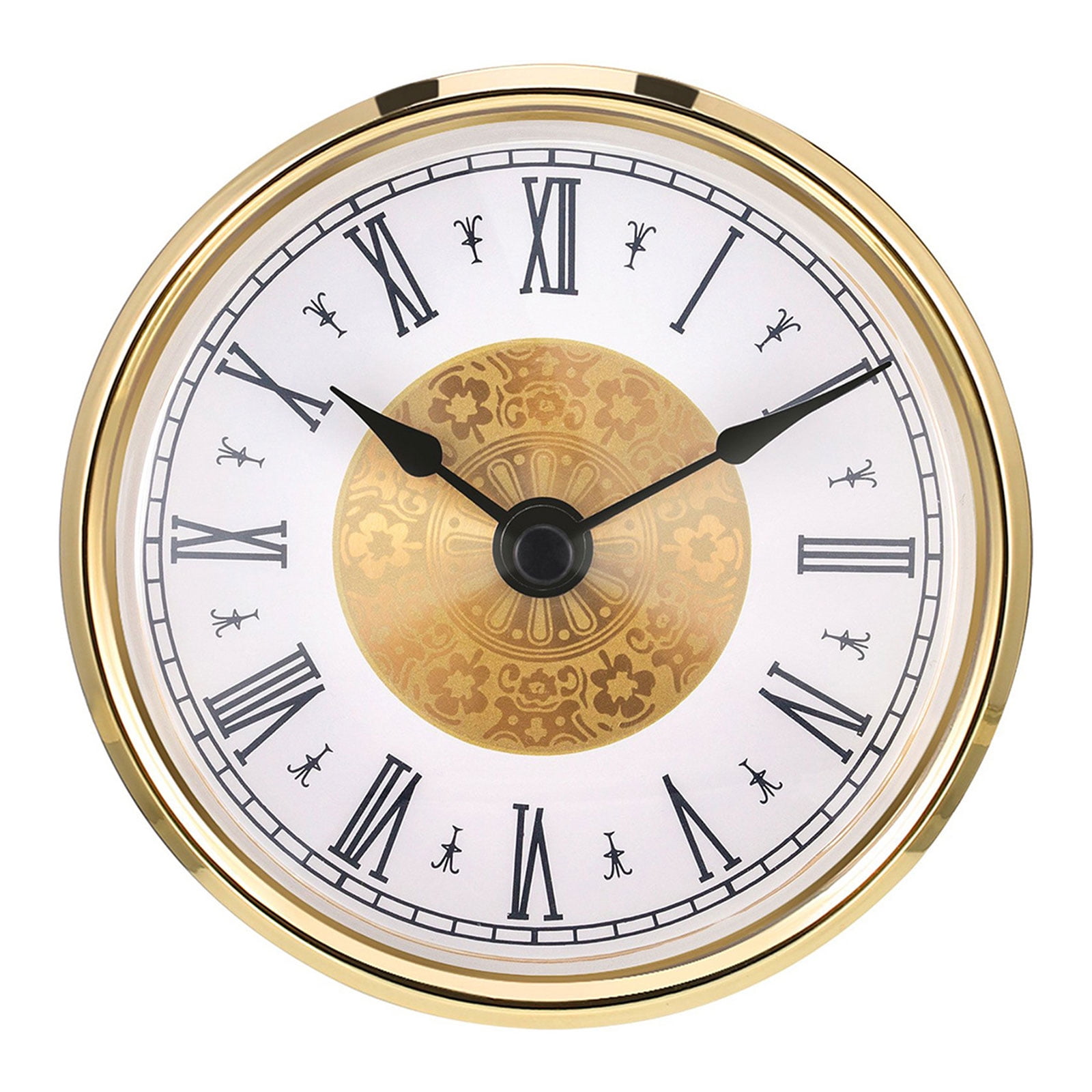 Classic Clock Craft Insert Clocks Movement Quartz Diameter 80mm Number ...