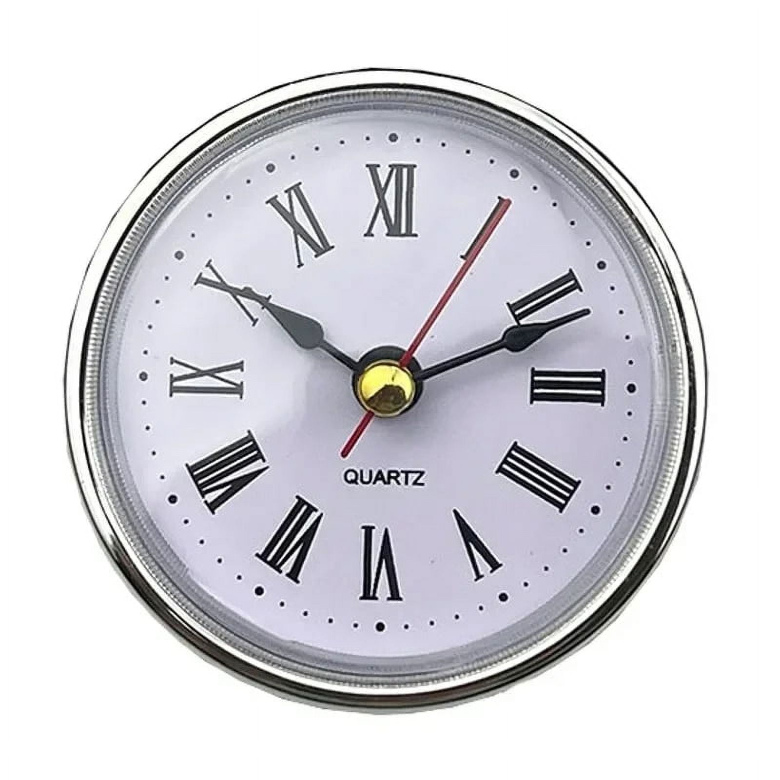 Classic Clock Craft Quartz Movement 2-1/2" (65mm) Round Clocks Head ...