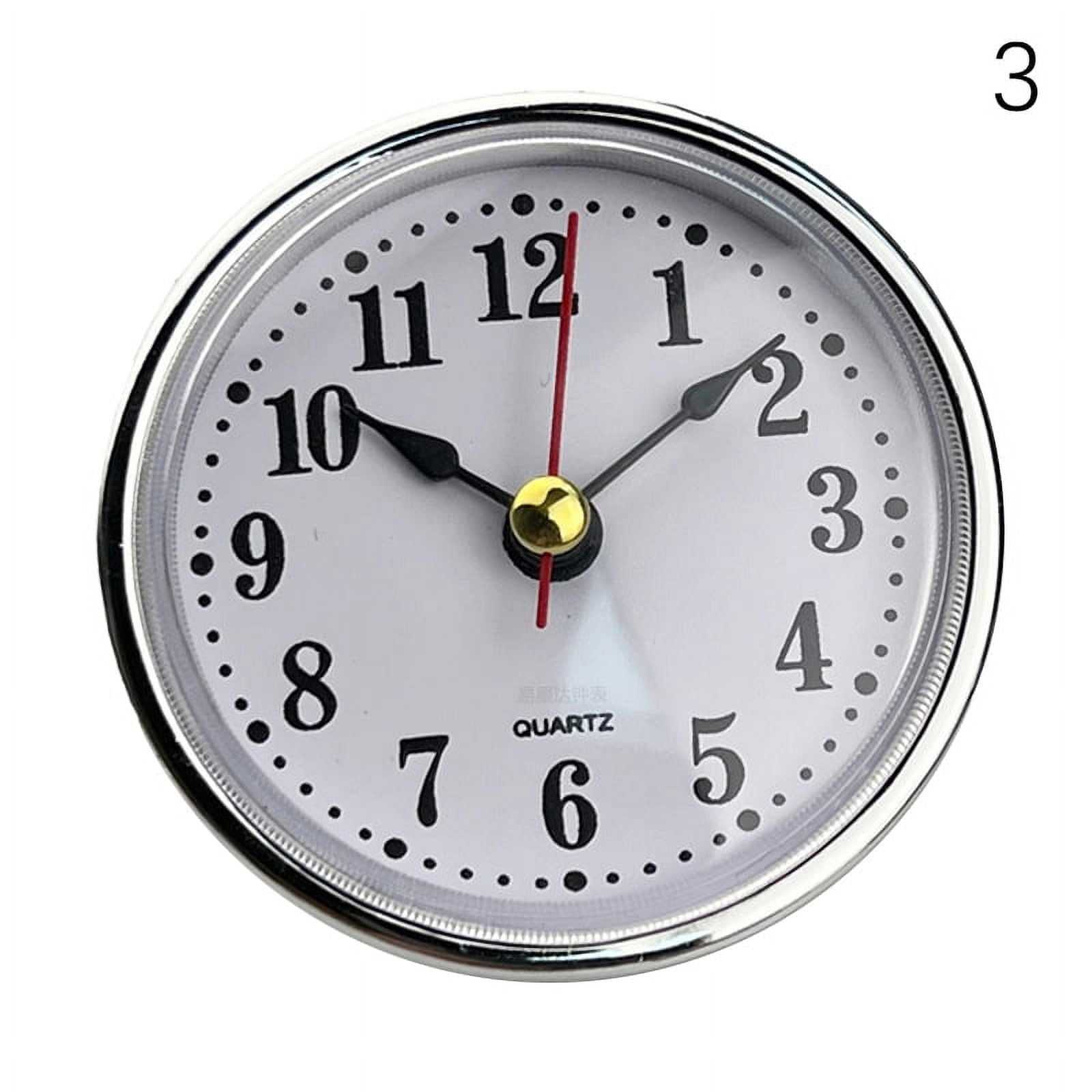Classic Clock Craft Quartz Movement Dia.65mm Round Clocks Insert Roman ...