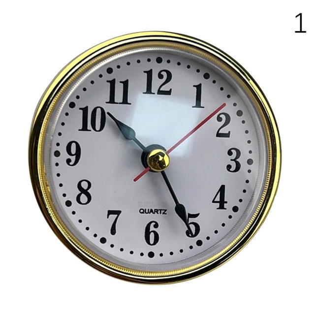 Classic Clock Craft Quartz Movement Dia.65mm Round Clocks Insert Roman ...