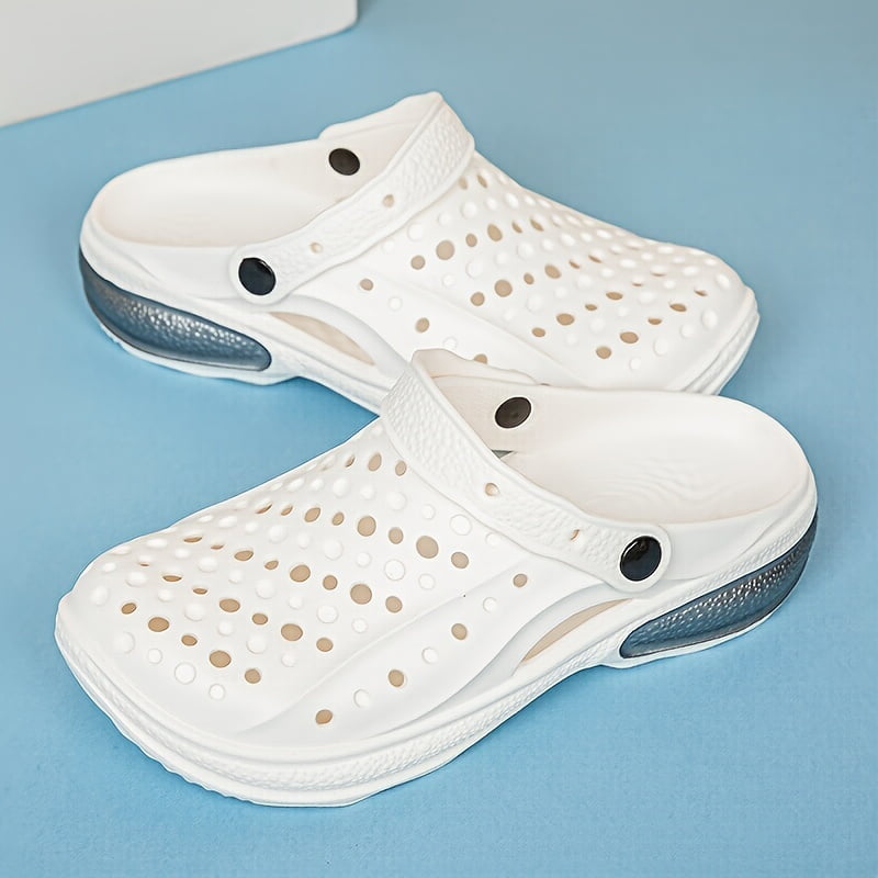 Classic Clogs Solid Color EVA Clogs, Soft Sole Lightweight Two-way Wear ...