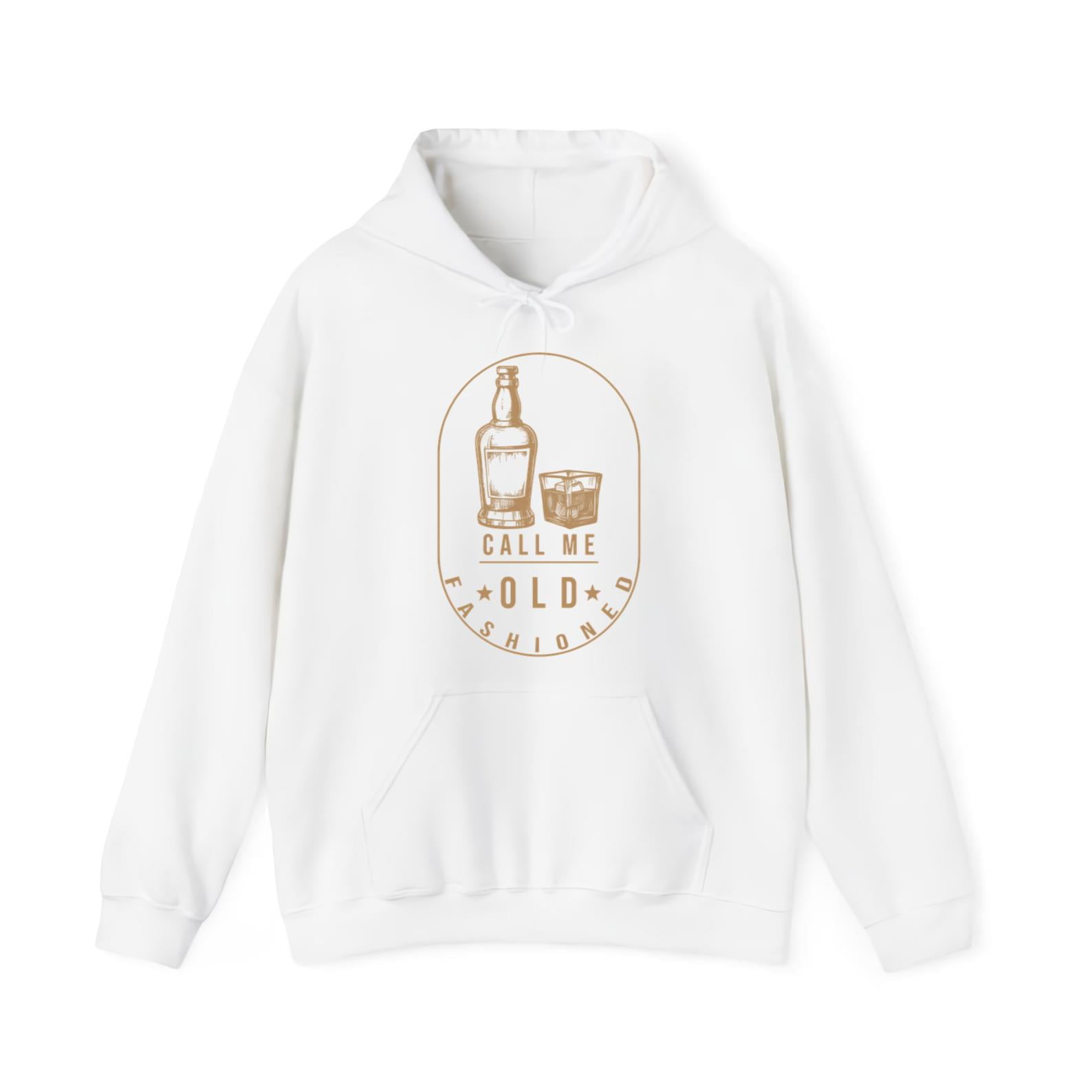 Classic Cocktail Humor-Inspired Hoodie, Retro Bourbon Vibes Graphic ...