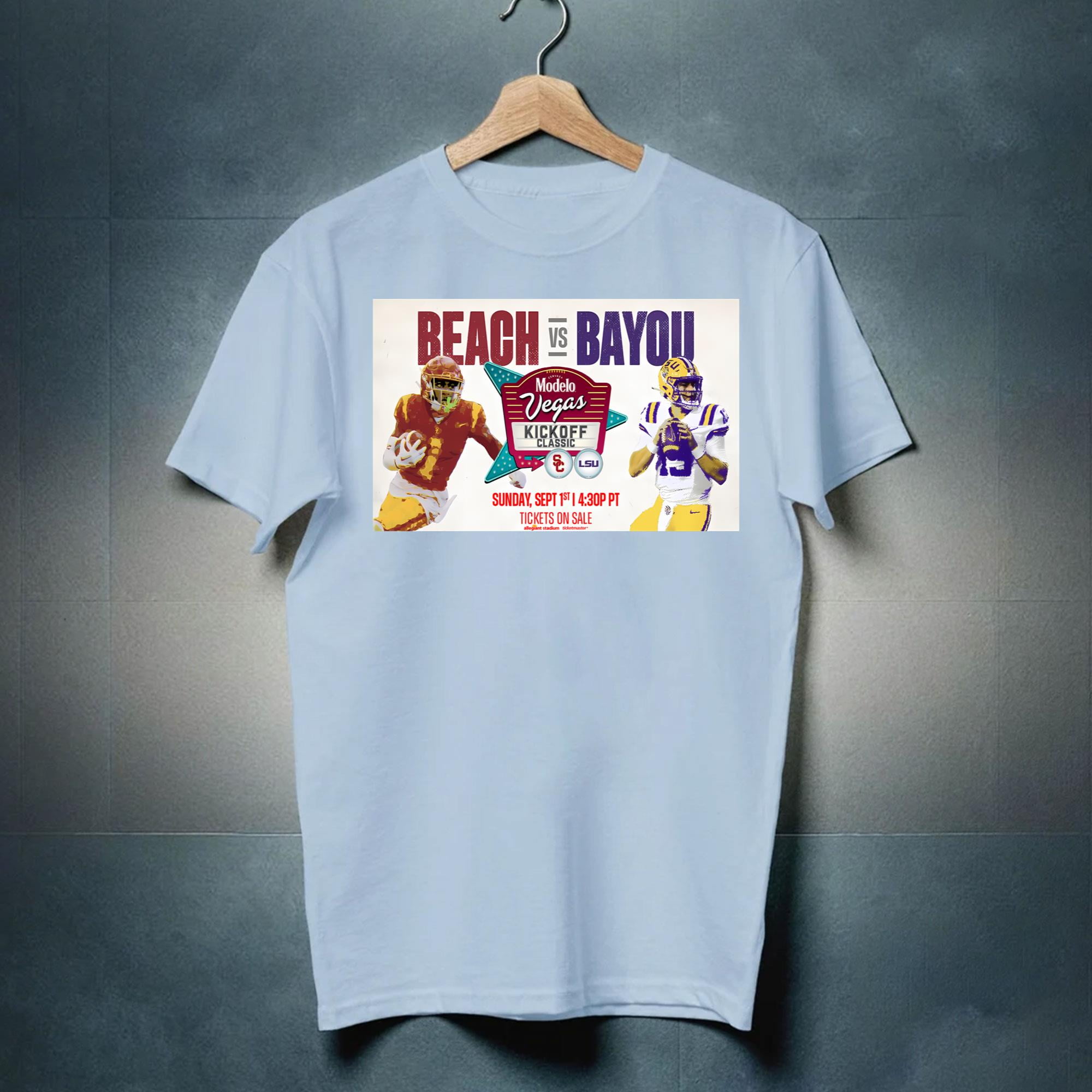 Classic College Football Rivalry Inspired Shirt, LSU vs USC 2024 ...