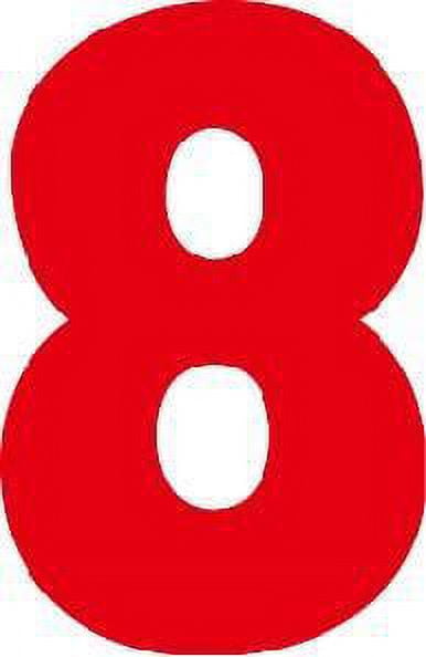 Classic Colorful Rating Number 8 Stock Illustration Cartoon Character ...