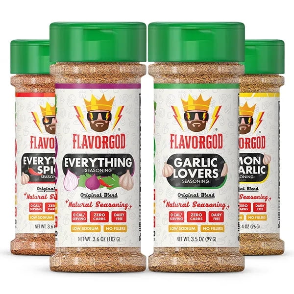 Classic Combo Pack Seasoning, Pack of 4 (Everything, Everything Spicy ...