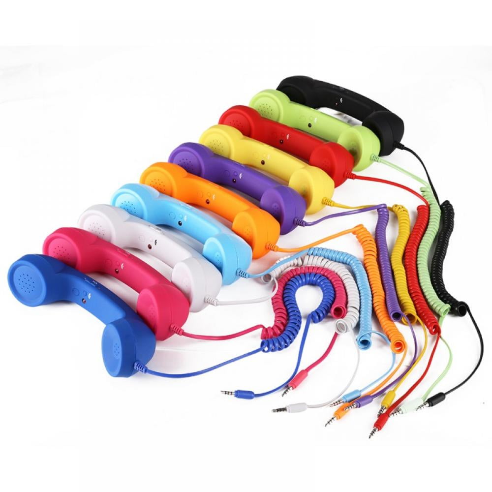 Classic Comfort Retro Phone Handset Speaker, Phone Call Mic Receiver ...
