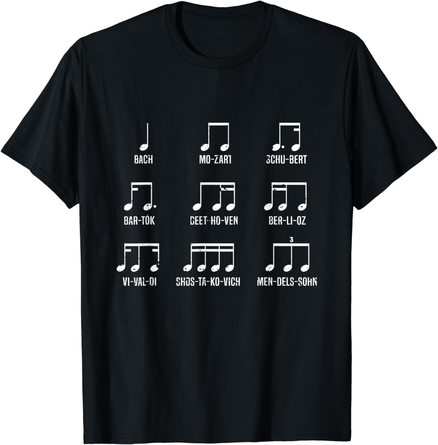 Classic Composers Shirt I Classical Music T-Shirt - Walmart.com
