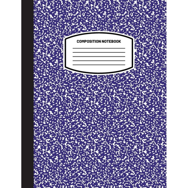 Composition Notebook Cover Clipart