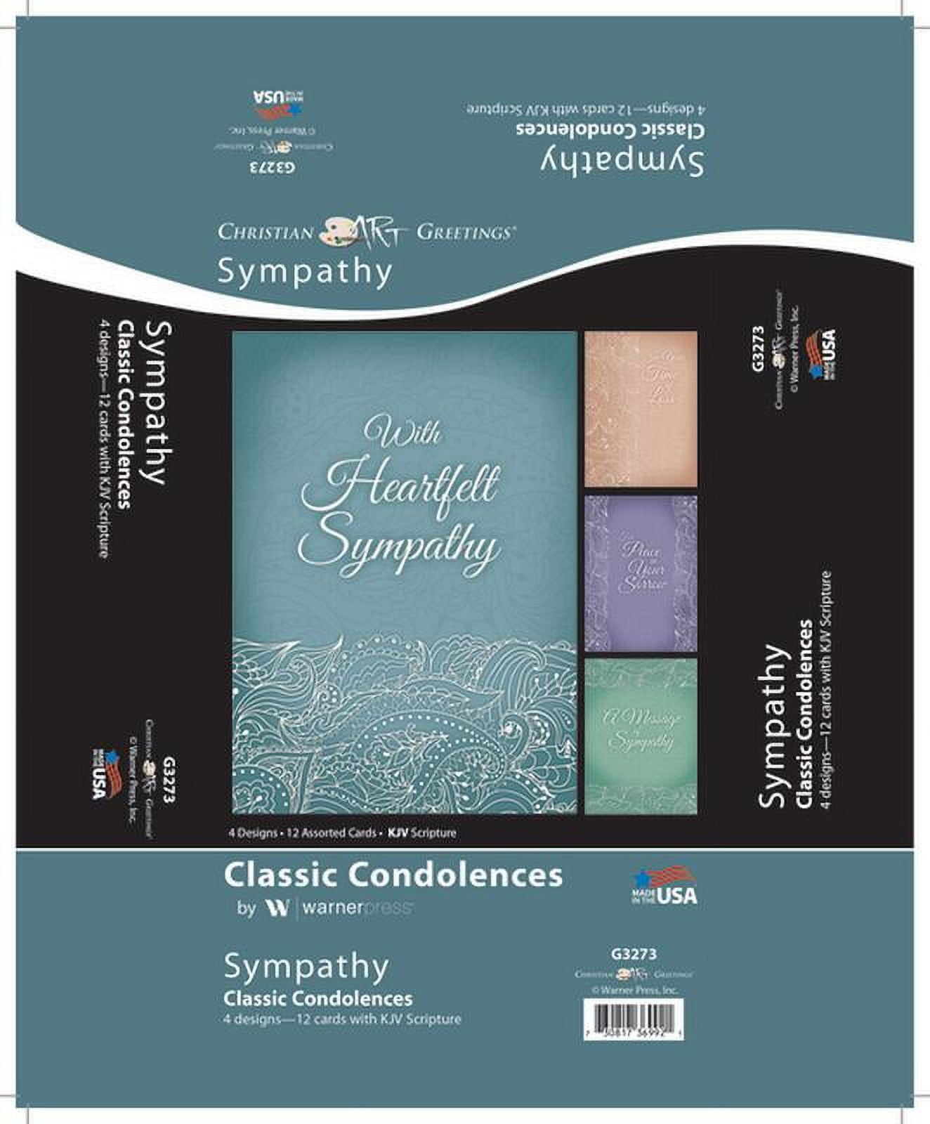 Classic Condolences - Boxed Cards - Sympathy - - KJV (Other) - Walmart.com
