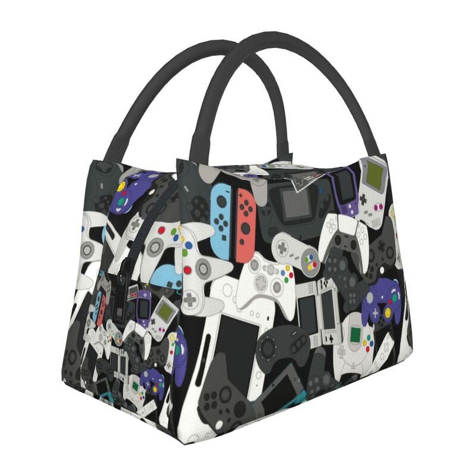 Classic Controller Buttons Icon Resuable Lunch Boxes Women Leakproof ...